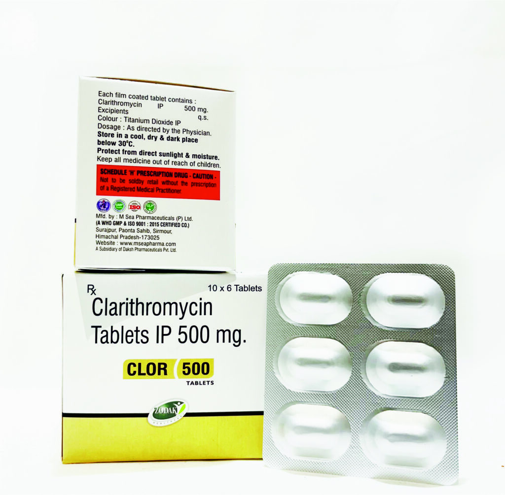 Clor | Clarithromycin Tablets
