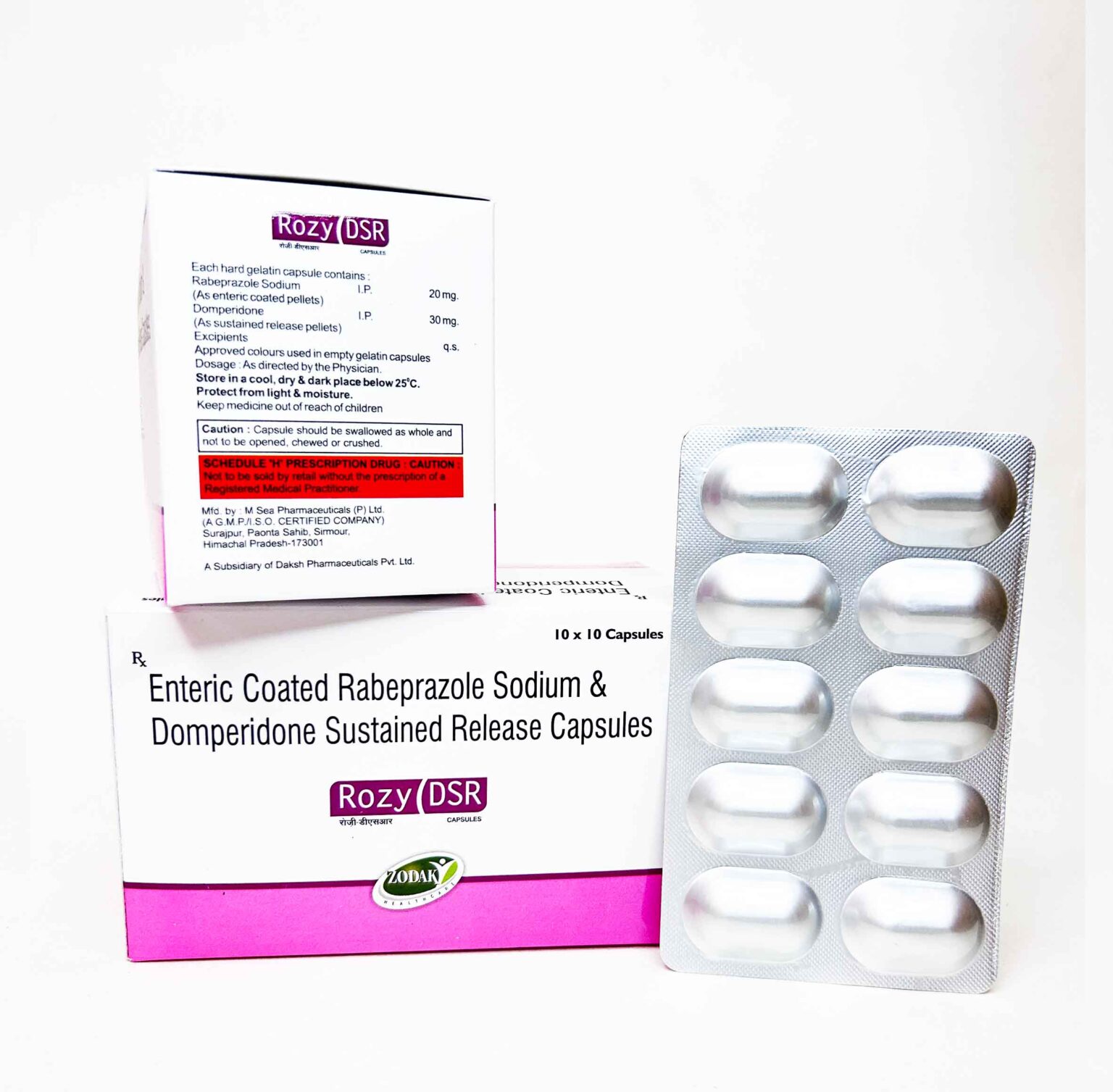 Rozy | Rabeprazole Sodium 20 mg Tablets